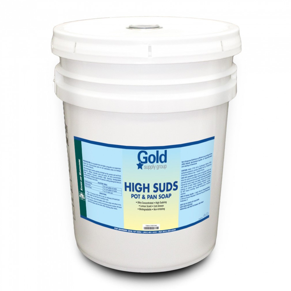 High Suds Pot & Pan Detergent - DET1005