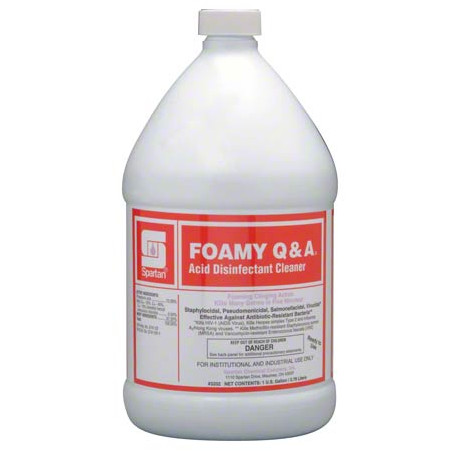 Spartan Foamy Q & A Acid Disinfectant Cleaner - SPFOAMY5